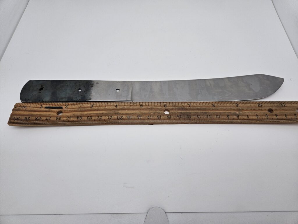 RH0127 Butcher Carbon 7" Knife Making Blade for Do it Yourself projects.